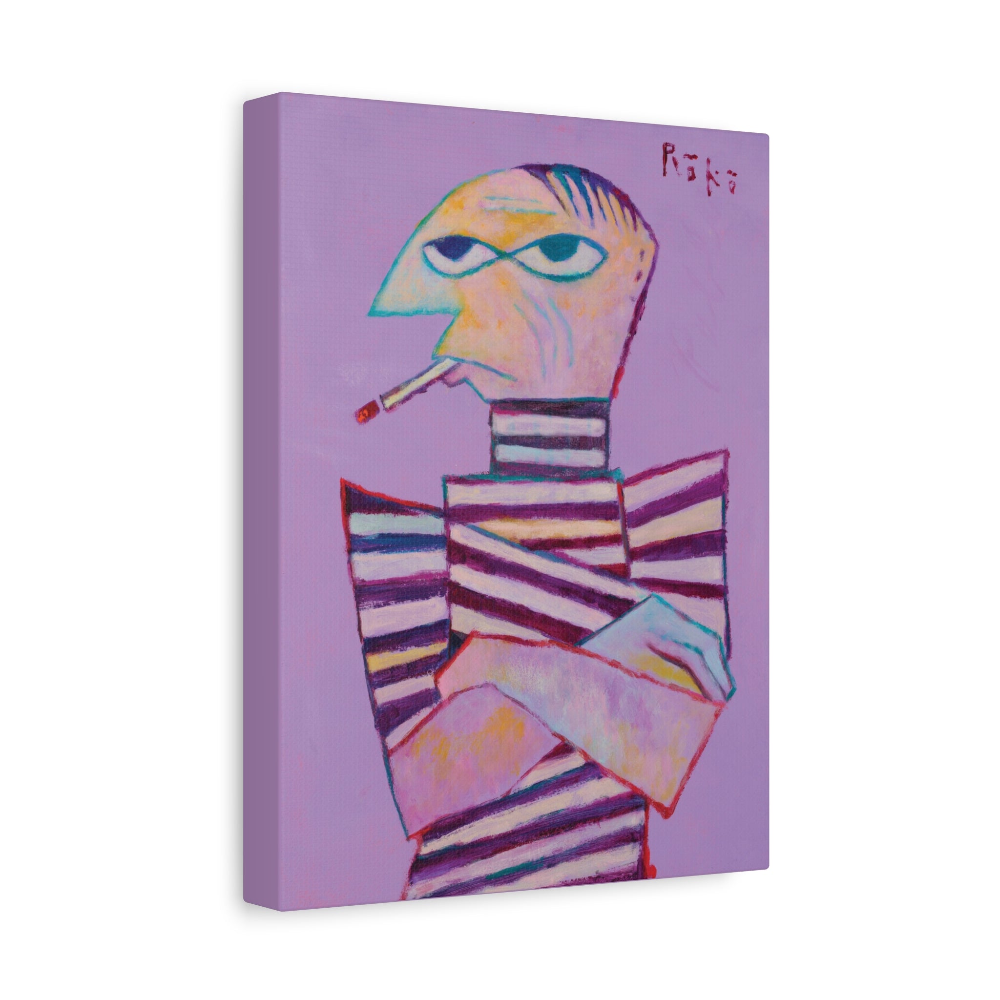 "Rose Period Cubed (Picasso)" by Tony Roko, Canvas Gallery Wrap – Art ...