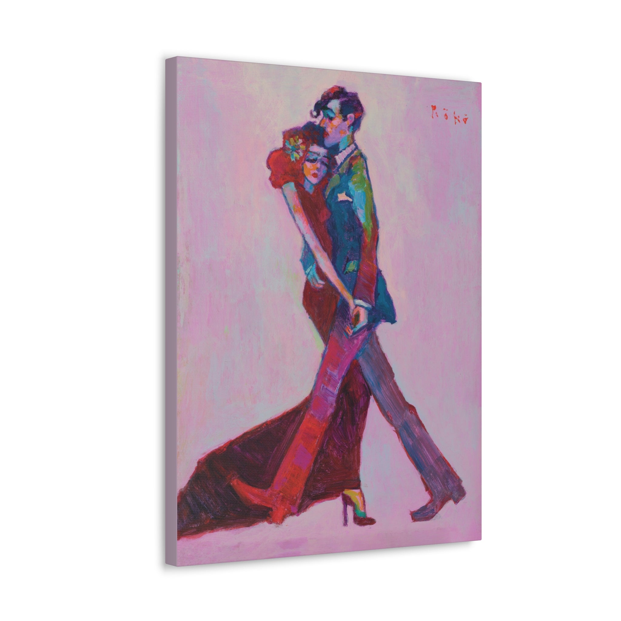 "The Last Dance" by Tony Roko, Canvas Gallery Wrap – Art of Roko